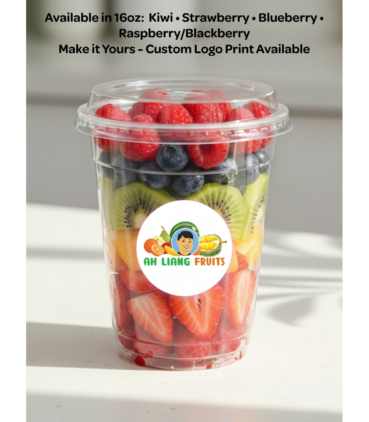 Buy Berry Power Cup – Fresh Kiwi, Blueberry, Strawberry & Raspberry ...